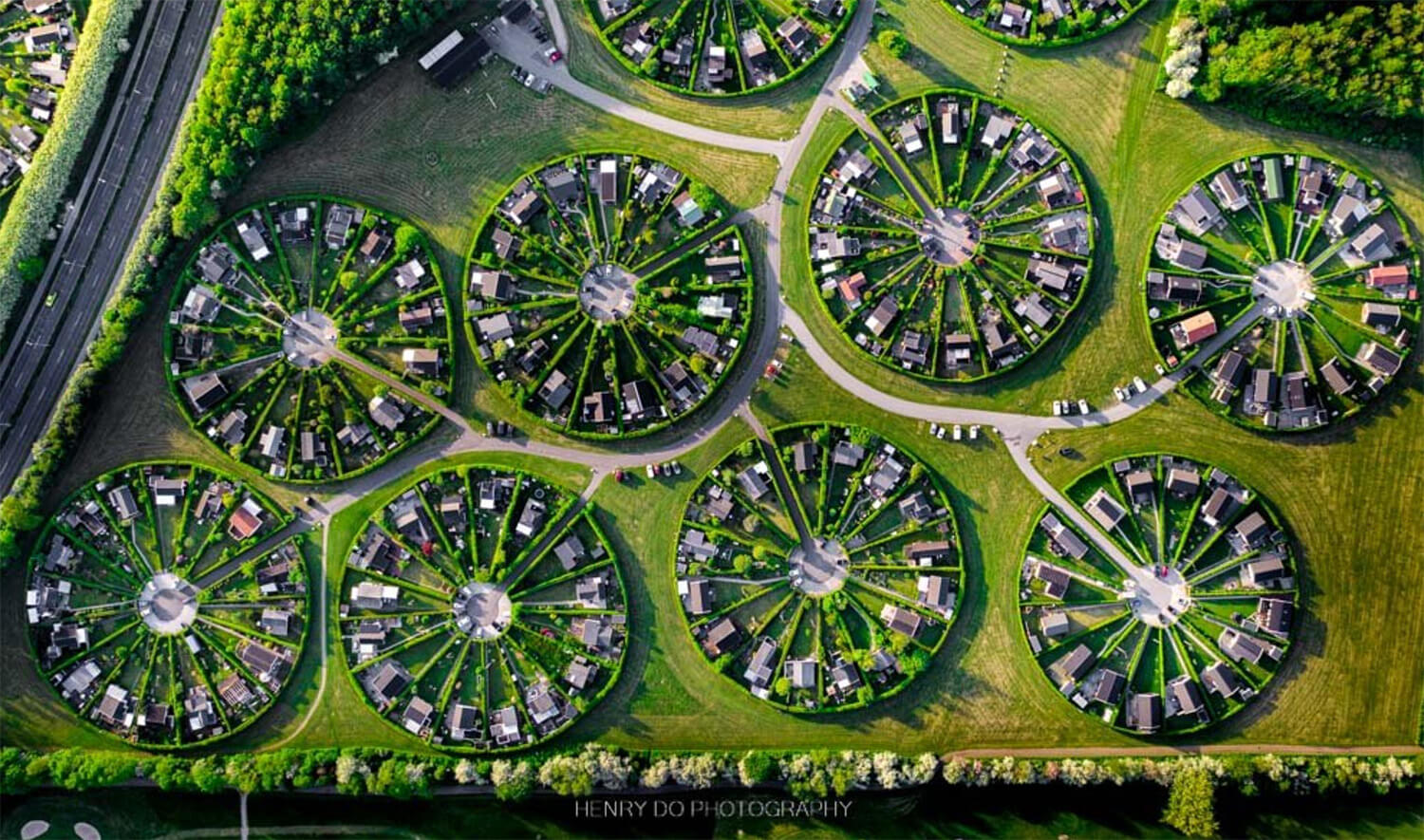 The story behind Denmark’s unique garden city of community circle