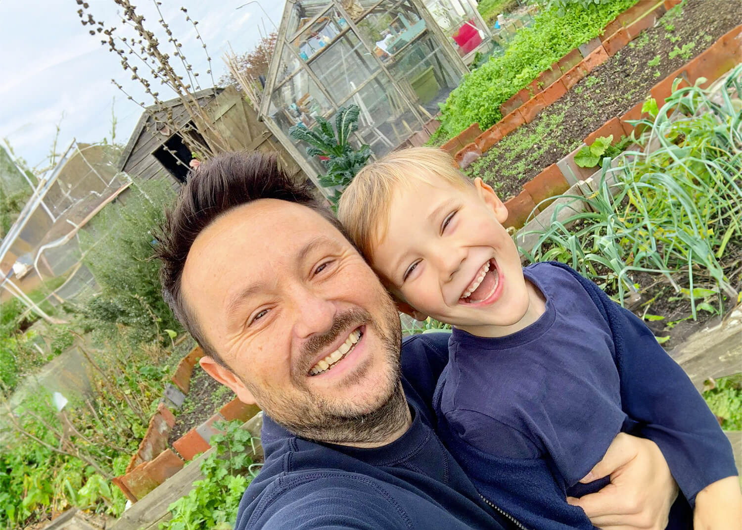 This family with green fingers makes memories by growing veggies