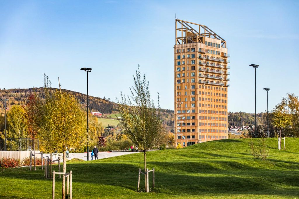 Check out (or even check into) Mjösa Tower — worlds tallest timber ...