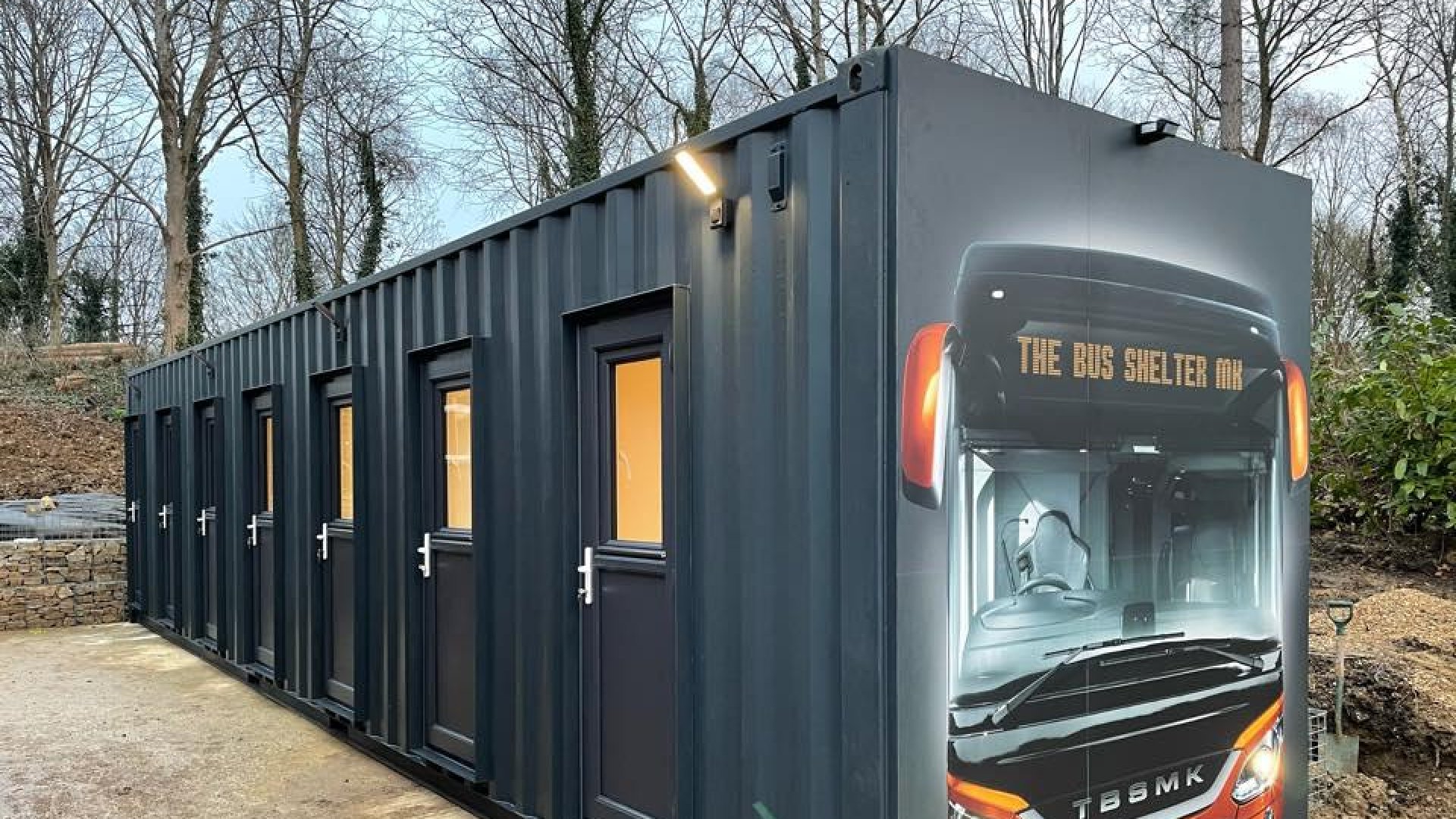 Homeless charity ‘The Bus Shelter’ takes delivery of unique 7-bed ...