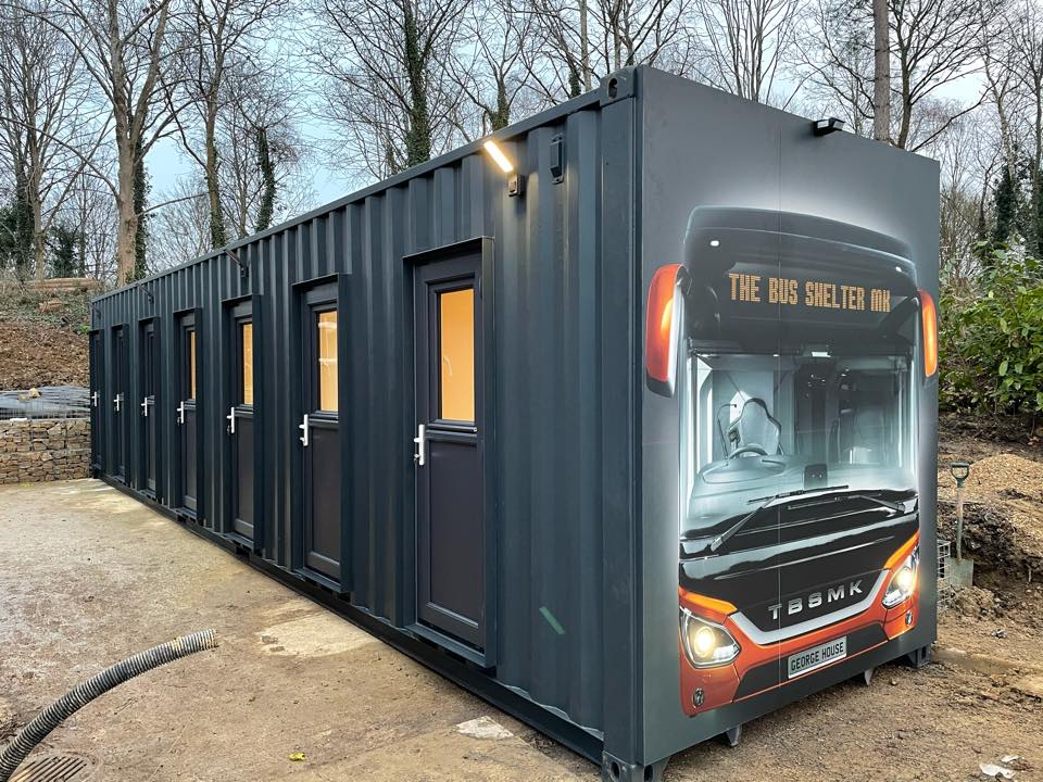 Homeless charity ‘The Bus Shelter’ takes delivery of unique 7-bed ...