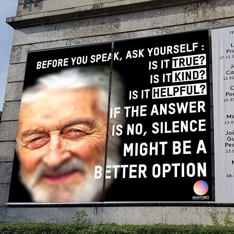Before You Speak Ask Yourself These 3 Questions BrightVibes Before You Speak Ask Yourself These 3 Questions BrightVibes