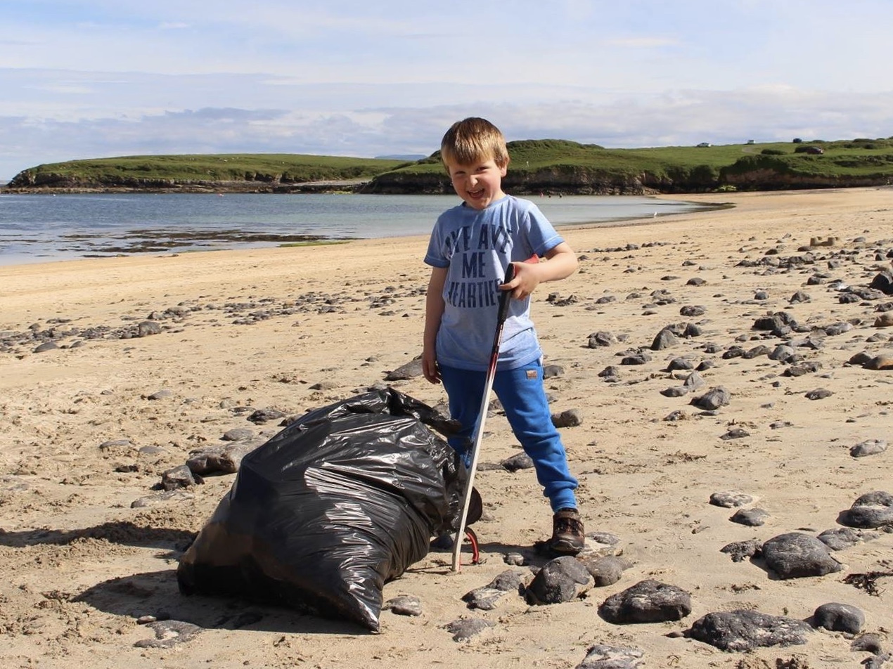 Charlie's Quest to Save our Oceans: concerned 5-year old is cleaning up ...