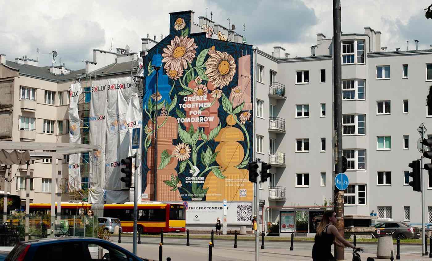 Eco-Friendly Mural Uses Special Paint to Eat Smog and Help Clean the ...