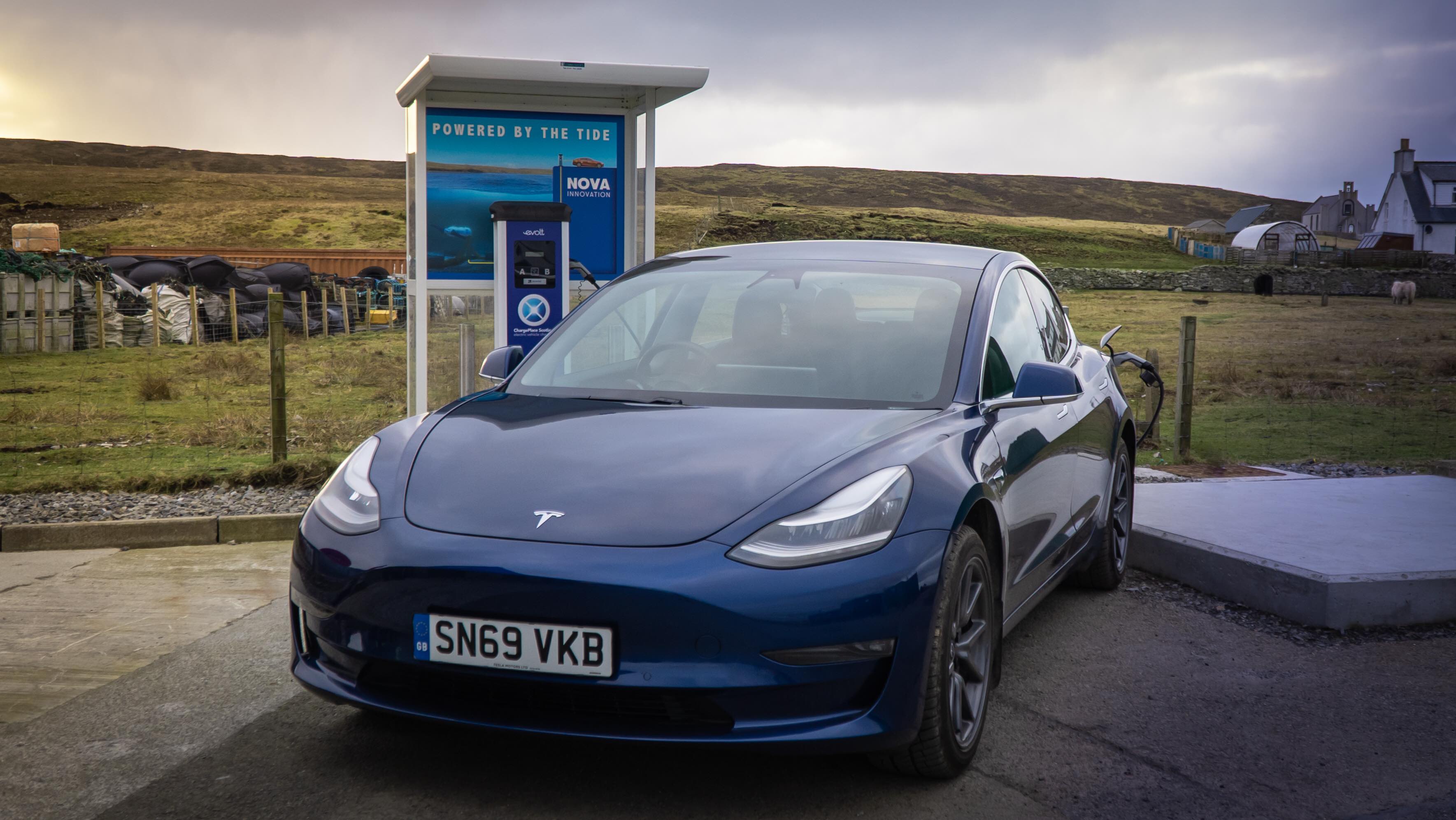Scottish island claims the world’s first tidal-powered ev charger ...
