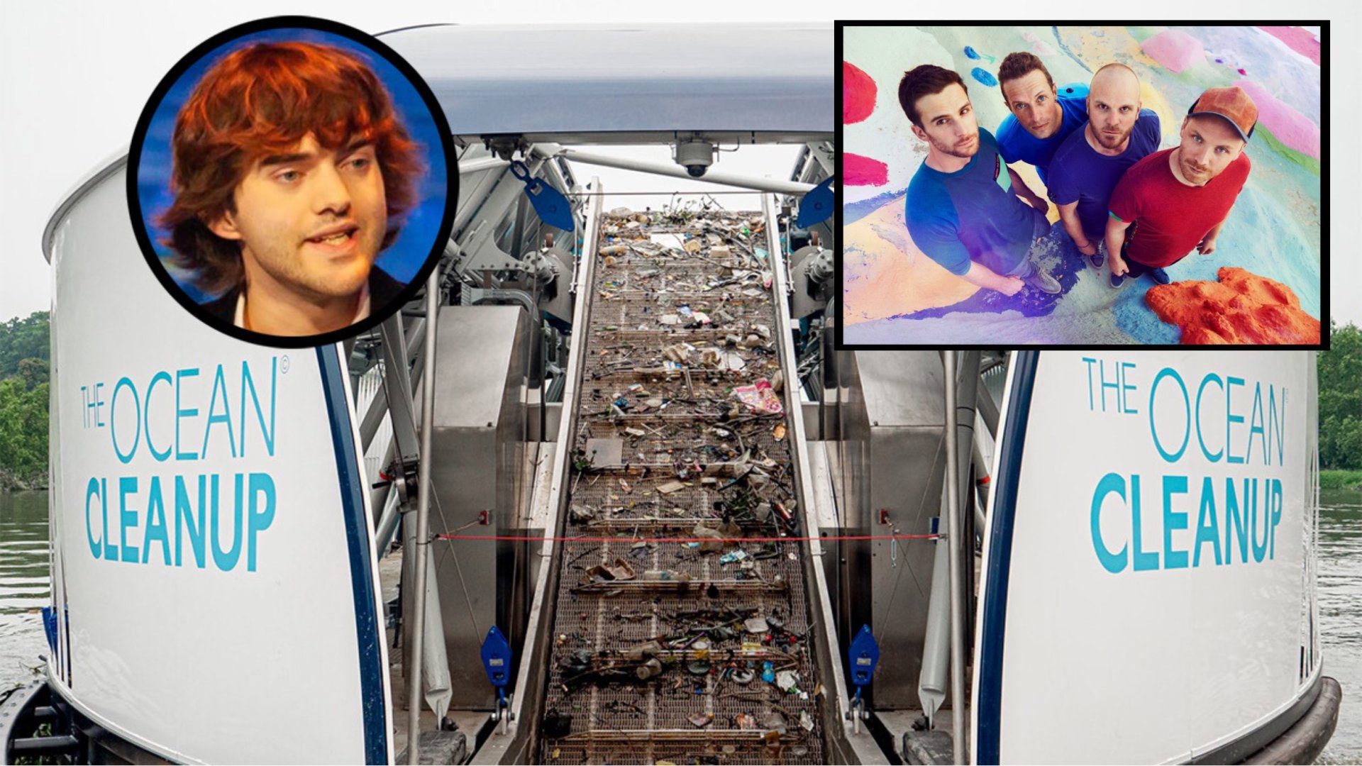 Coldplay adopts Interceptor 005 to support The Ocean Cleanup’s mission ...