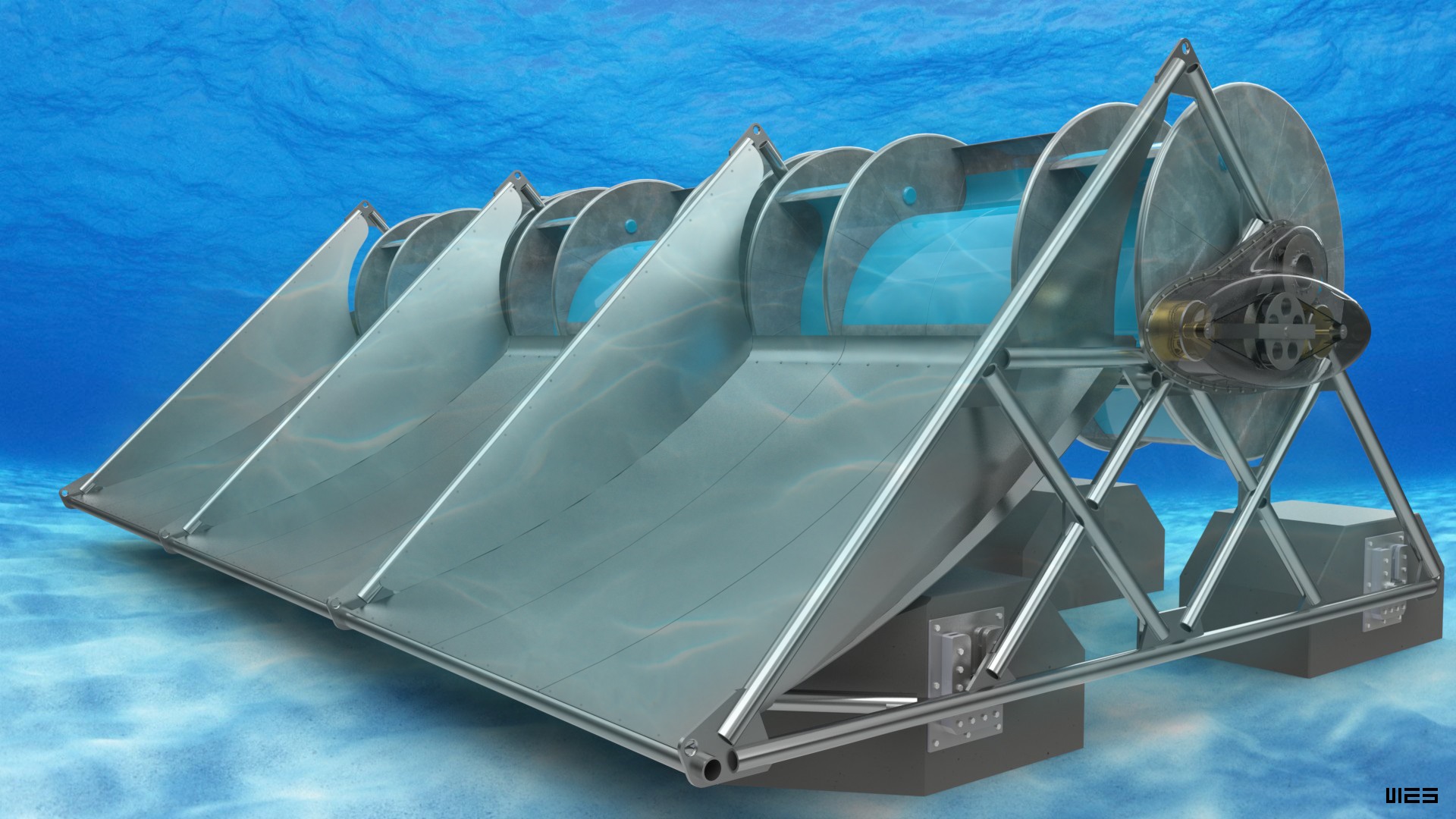 New turbine generates high output of energy from slowly moving water ...