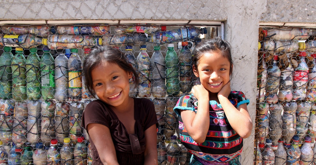 Bottle schools: utilising trash for the building blocks of education ...