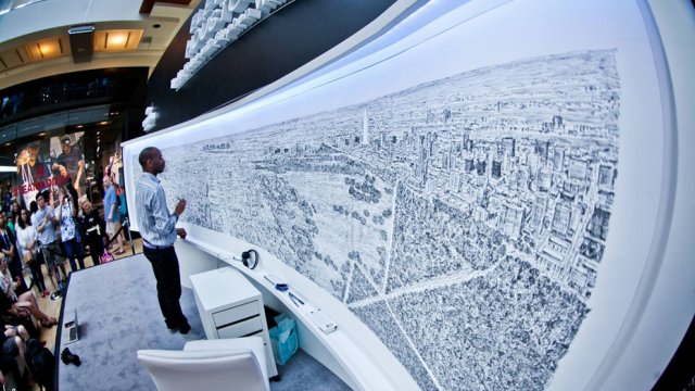 This man with autism draws breathtakingly intricate cityscapes from ...
