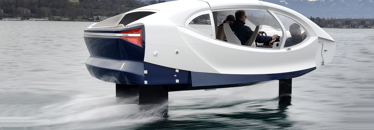 The Bubble: a Zero-emissions “flying” water car lets you cruise to work ...