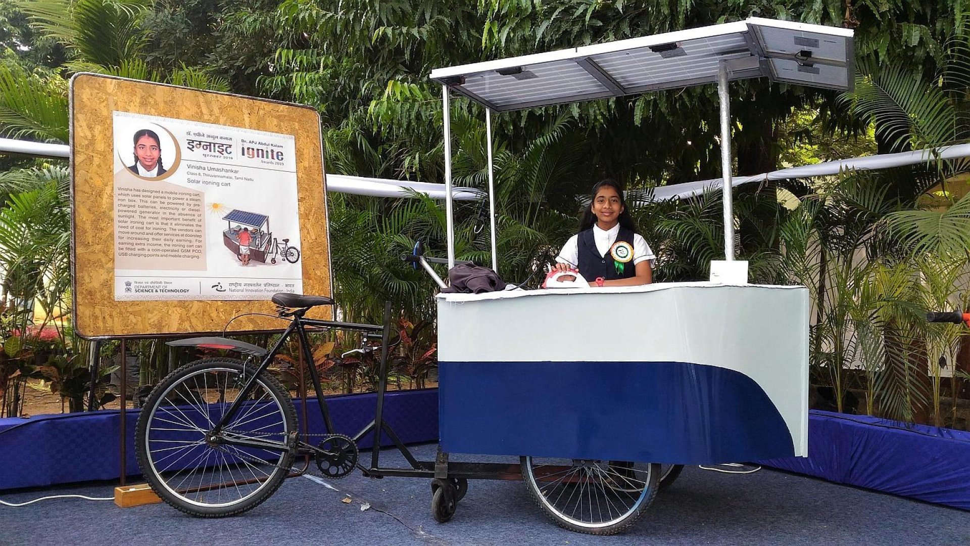 Indian teen wins children’s climate prize for devising solar-powered ...