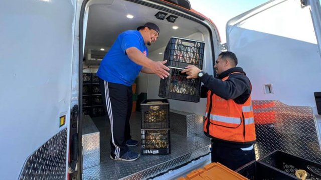 Unique scheme trains homeless people to drive Food-Rescue vans for ...